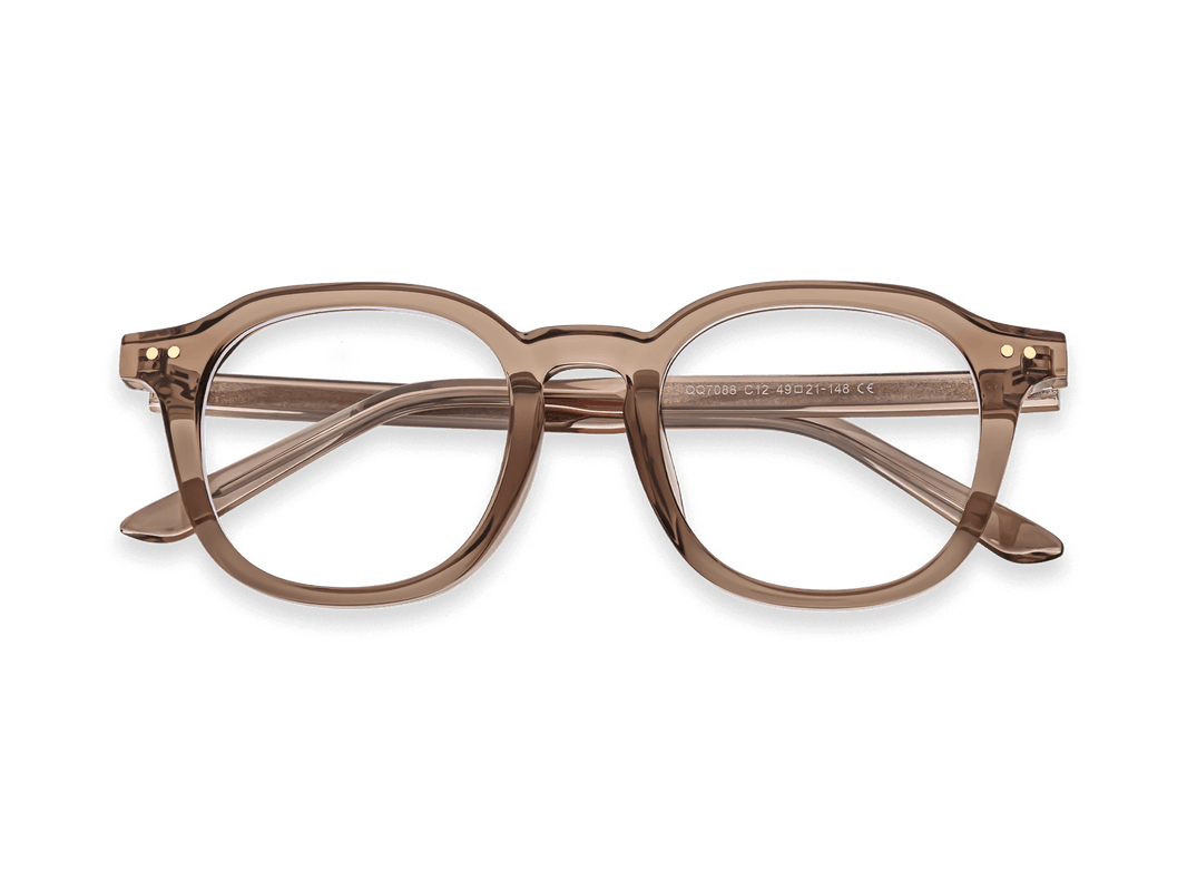 Quentin Brown Square Eyeglasses – Eydology